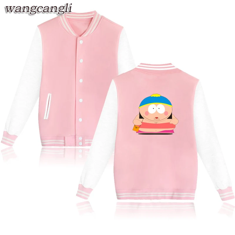Sitcoms South Park Women Jacket Pink In Eric Cartman Womens Winter ...