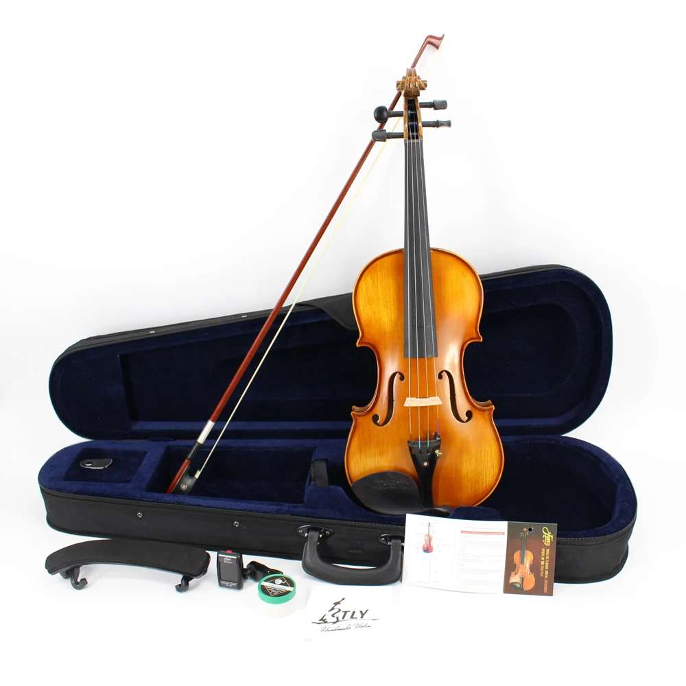 Tongling-Ensemble-de-violon-en-rable-flamme-naturelle-instrument-cordes ...
