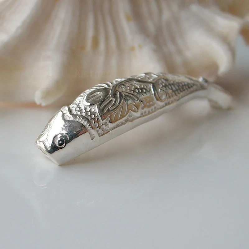 solid 925 Sterling Silver tube spacer connector,silver jewelry ...