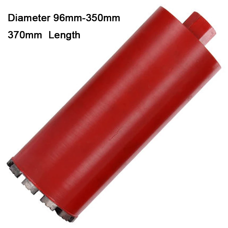 96 350mm diameter 370mm length Wet Diamond Core Drill for Concrete ...