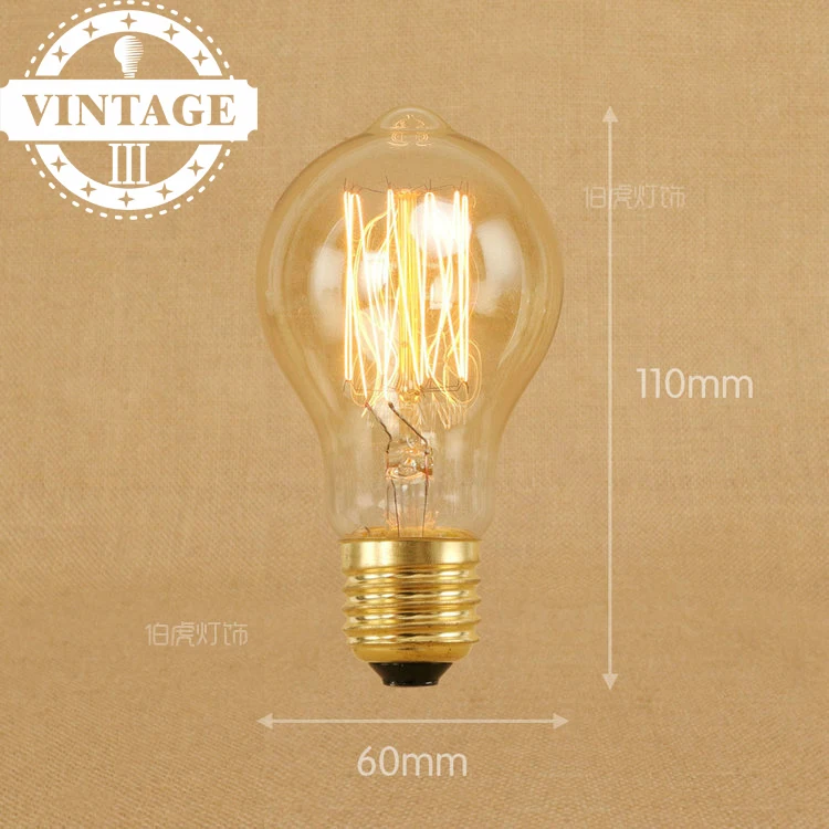 LightInBox E27 luz antigua cristal claro 40W 120 V/220 V Edison ...