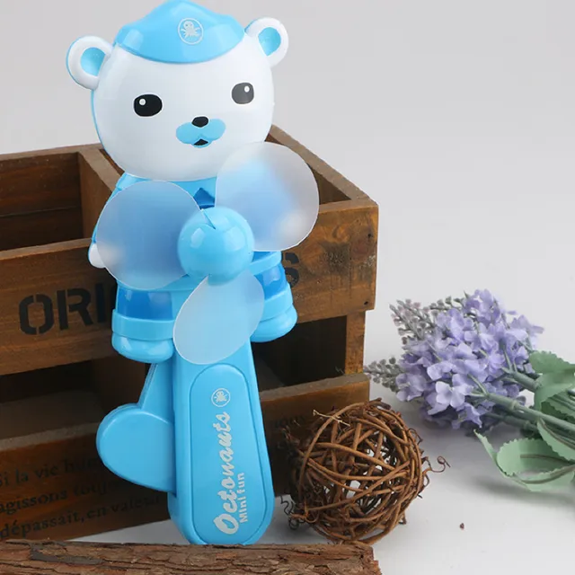 Novelty toys, hand held portable hand fan, cartoon mini fan toy ...