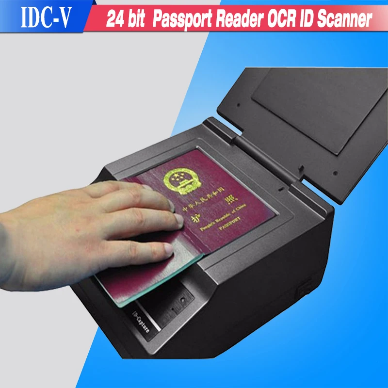 24 Bit Portable Passport Reader Passport Scanner Ce And Fcc Certificated Ocr Id Scanner In