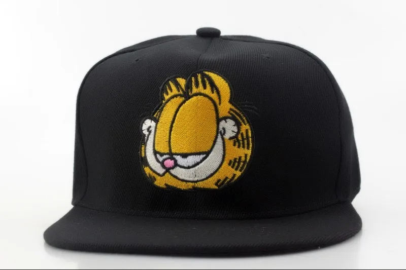 The Garfield Show Season Snapback Adjustable Hat Cap Popular Cartoon ...