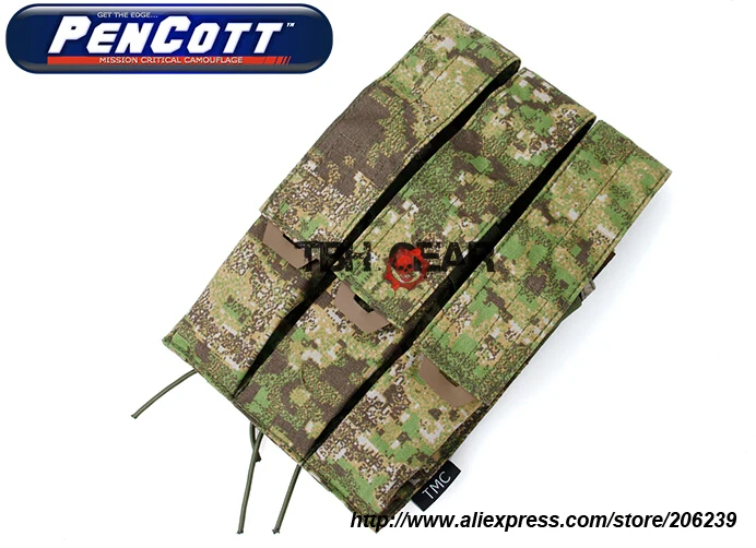 TMC Kriss Vector Magazine Pouch PenCott GreenZone MOLLE Tactical ...
