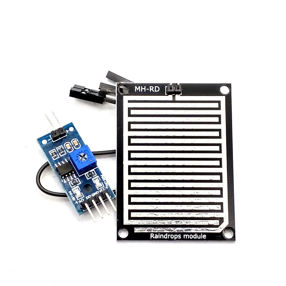 1 เซ็ต/ล็อตหิมะ/Raindrops Detection SENSOR โมดูลฝนสภาพอากาศโมดูล ...
