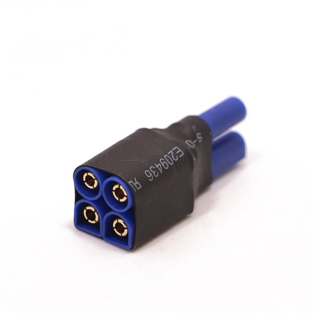 Conector AMASS EC5 en paralelo, 2 adaptador de conexión macho 1 hembra, enchufe Lipo de batería ...