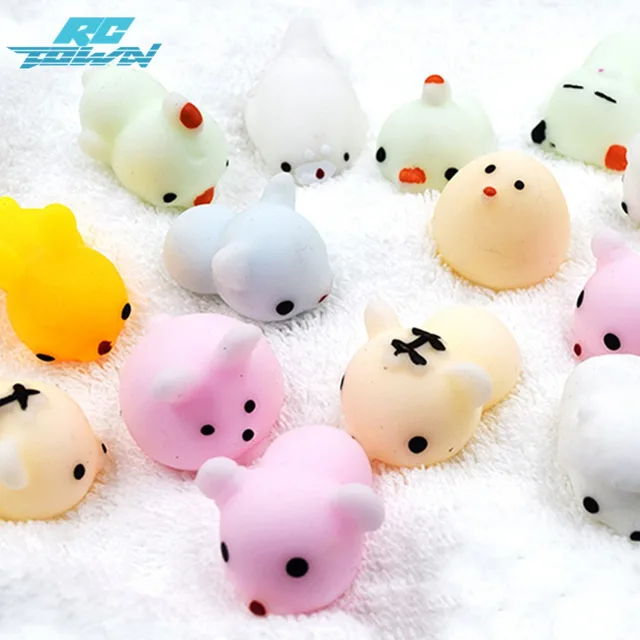 RCtown Soft Squishy Pets Cute Lovely Chubby Animal Toys Stress Relief ...