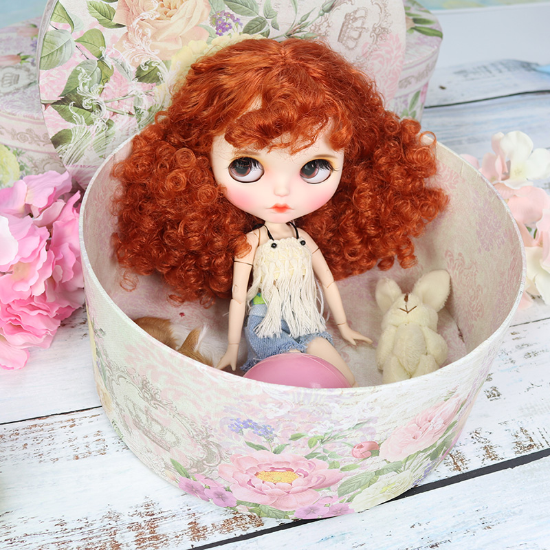 Robin – Premium Custom Neo Blythe Doll with Ginger Hair, White Skin ...