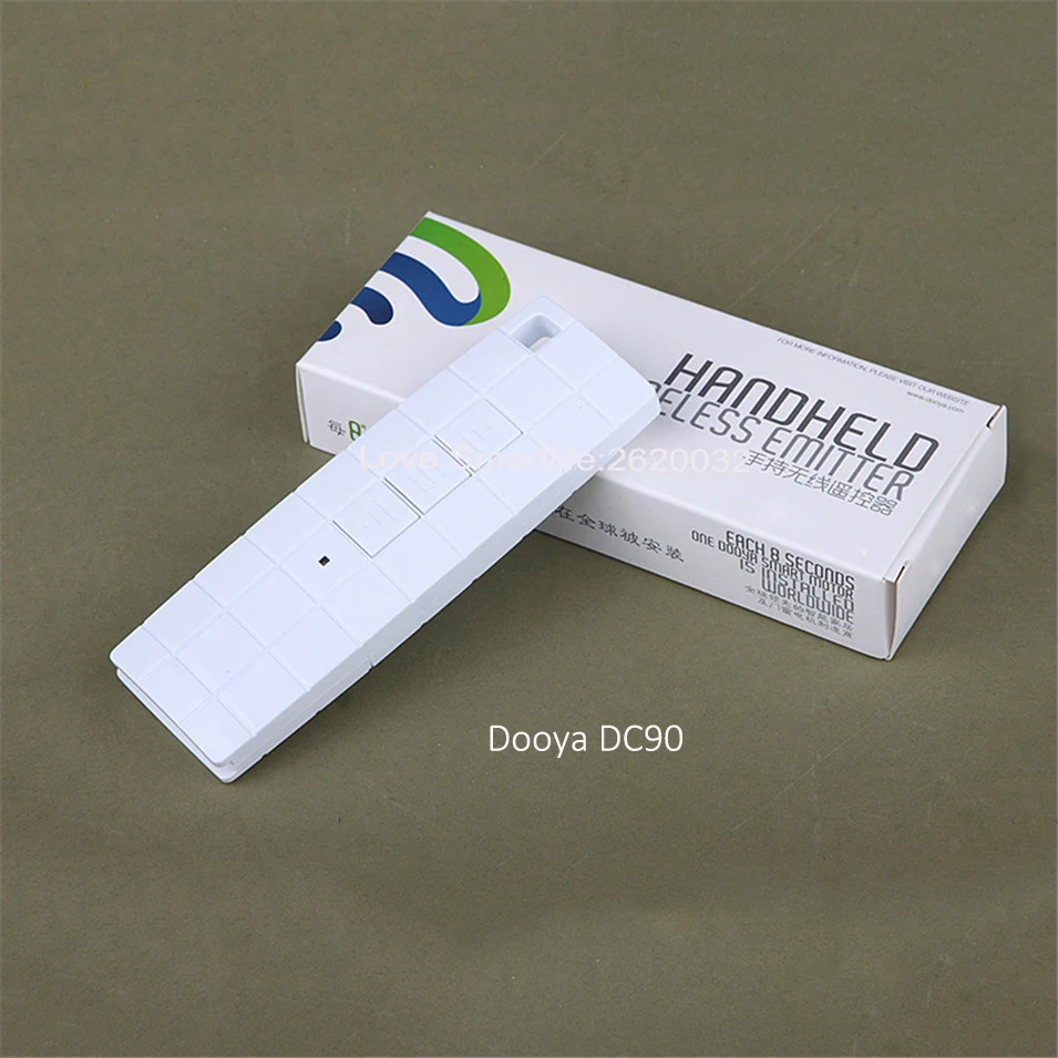 オリジナル dooya DC90 シングルチャネルため dooya モーター、 rf 433 433mhz のリモートコントロール ...