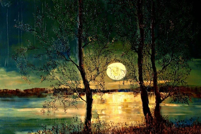 Famous Paintings Of The Moon
