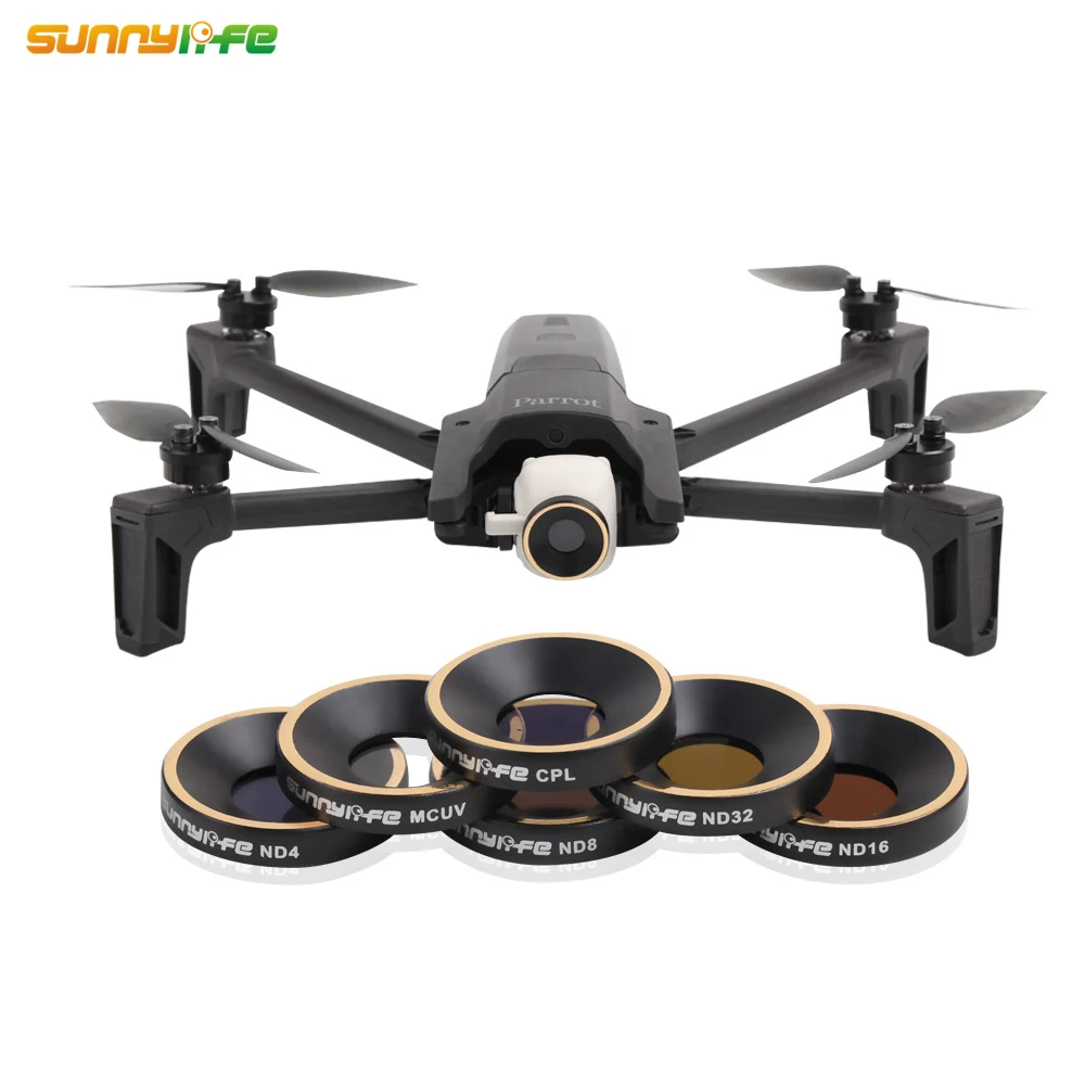 Sunnylife MCUV CPL ND4 ND8 ND16 ND32 Lens Filter for Parrot Anafi Drone ...