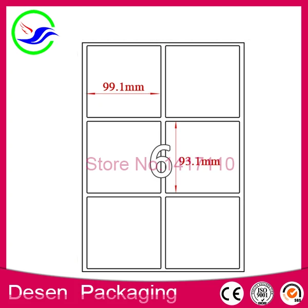 800 sheets Compatible L7166/J8166 blank matte white label/printing ...