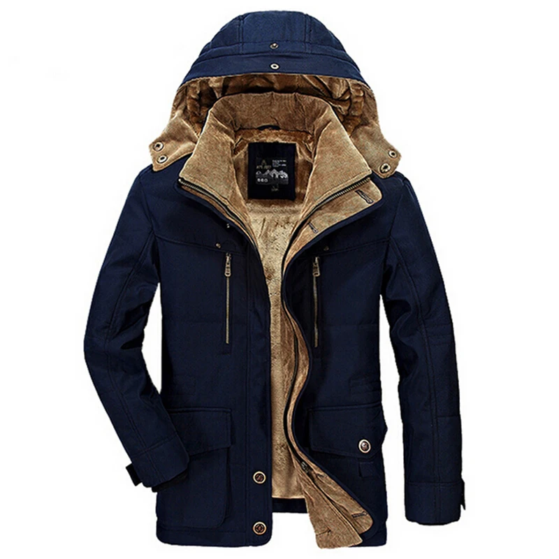 Best New Minus 40 Degrees Winter Jacket Men Thicken Warm Cotton-Padded ...