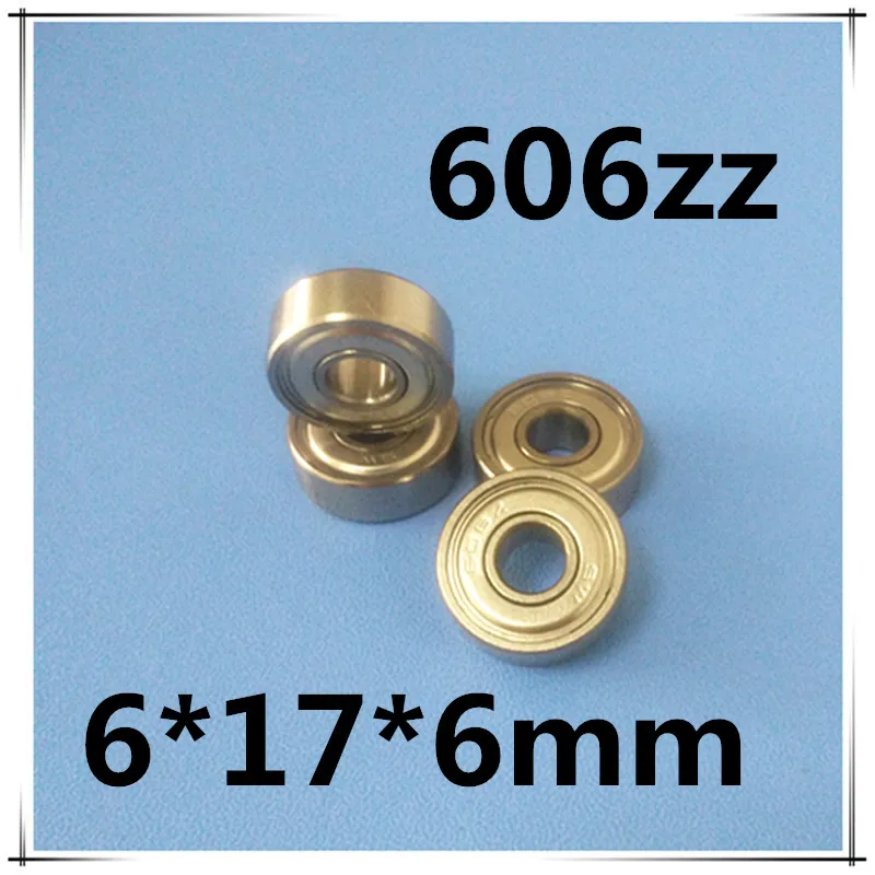 50pcs/lot Factory direct sale 606 606Z 606ZZ 606 2Z 606Z R1760ZZ 80016 ...