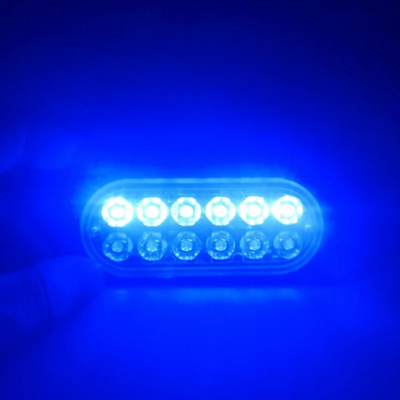 New 12 LEDs Flashing Modes 12V Car Truck Emergency Flasher Dash Strobe ...