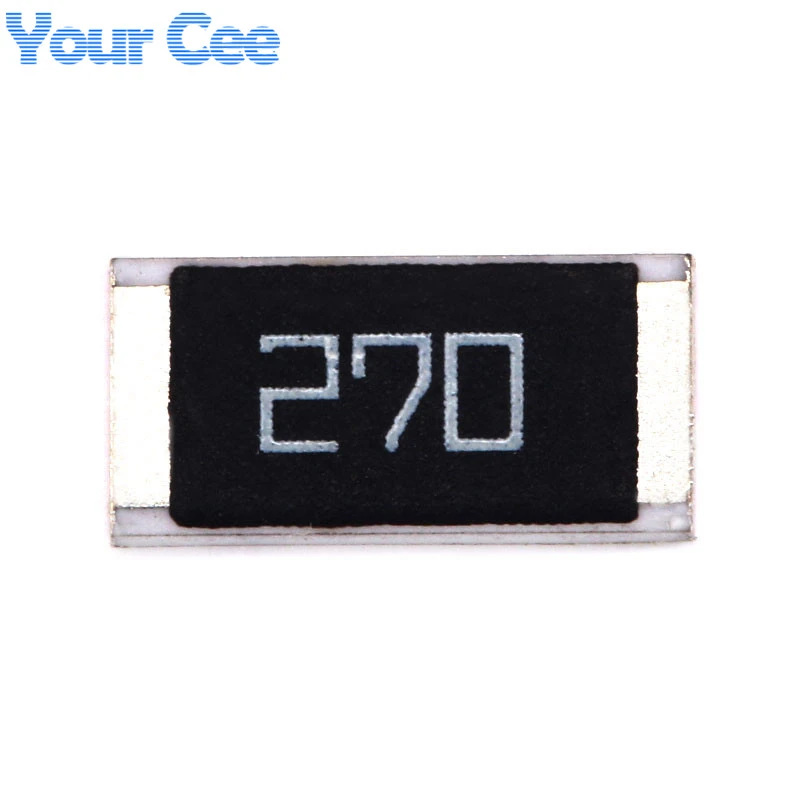 50 Pcs 2512 Smd Chip Resistor 27 Ohm 27r 270 1w 5% Passive Components ...
