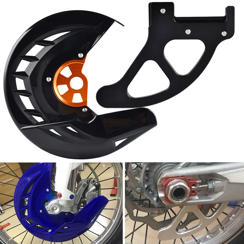 Front Rear Brake Disc Guard For KTM SX SX F XC XC F EXC EXC F XCW XCFW ...