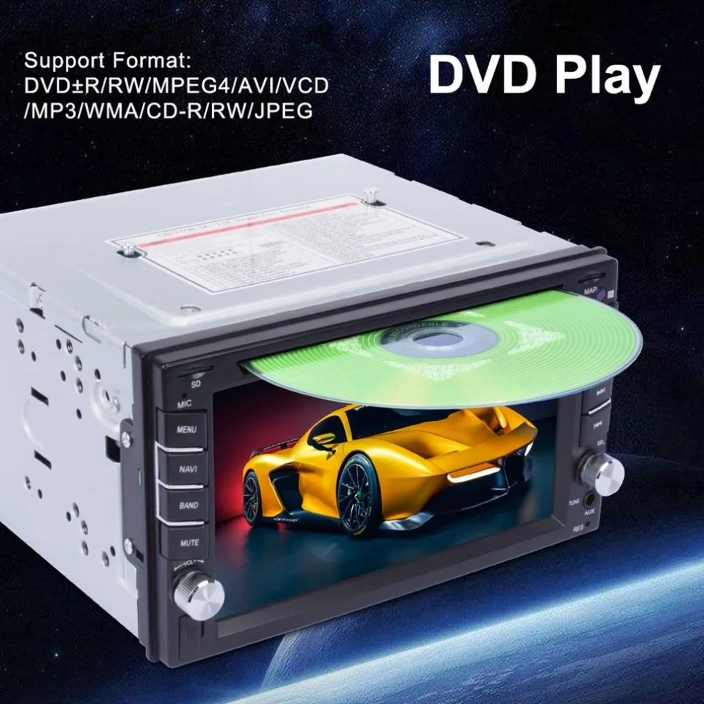2 Din Universal Car DVD Player Autoradio Carplay Bluetooth Car Stereo ...