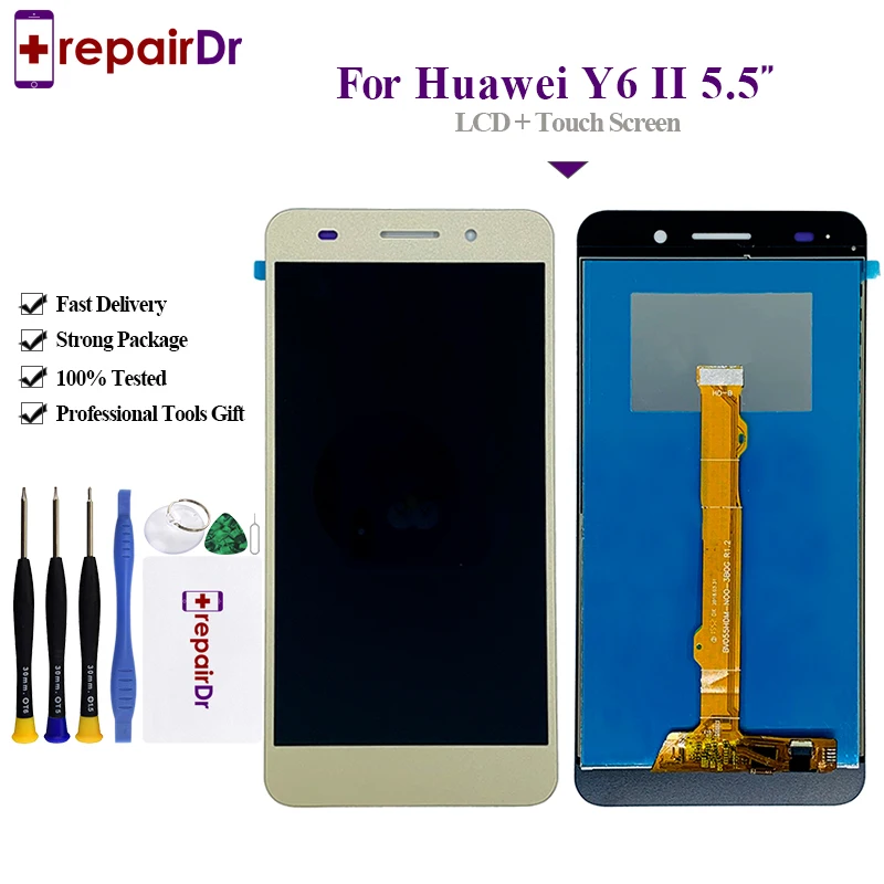 5.5 ''Para Huawei Y6II Y6 II CAM L23 CAM L03 CAM L21 CAM AL00 DIsplay ...