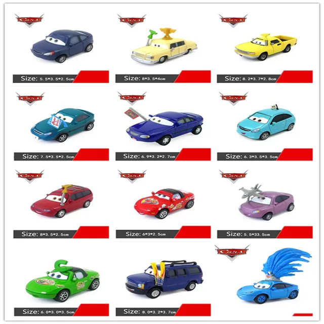Disney Cars Character Names