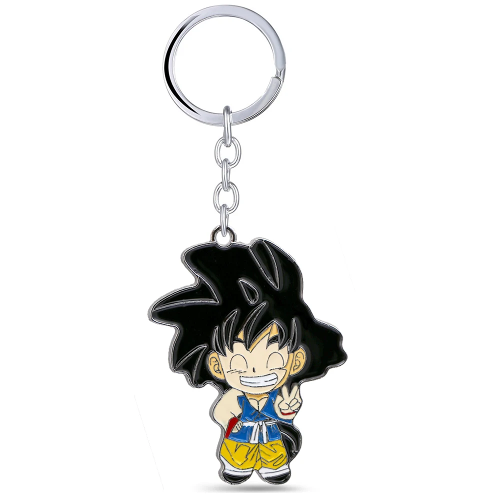 HSIC Anime Dragon Ball Z Keychain Super Saiyan Son Goku Gohan Vegeta ...