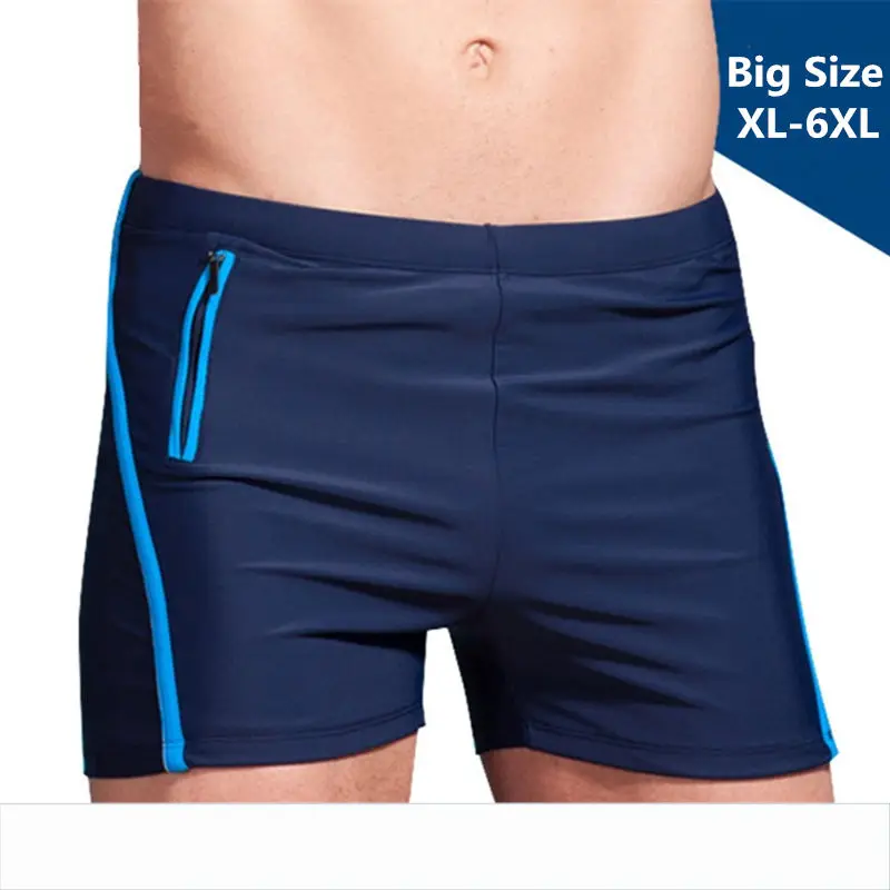 Plus Size Bademode Männer Badehose Herren Schwimmen Shorts Zipper ...