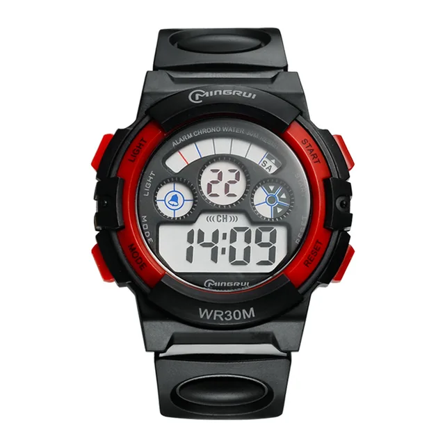 Cool fashion male junior high school student electronic quartz watch ...