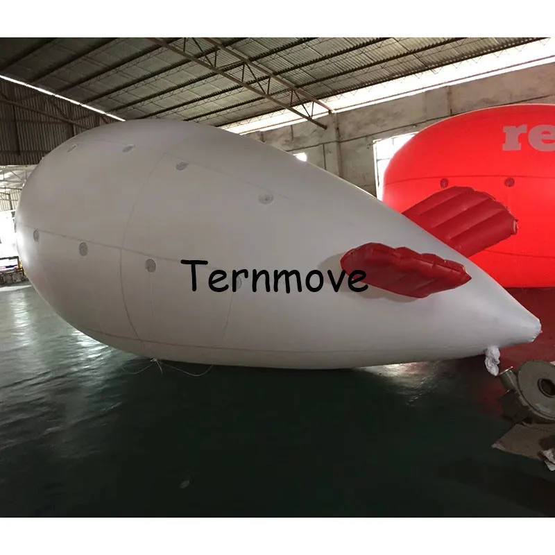 13ft-4m-inflatable-balloon-zeppelin-helium-blimp-airship-airplane ...