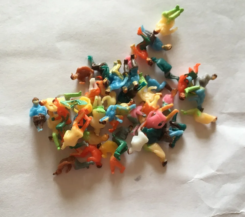 ALL sitting Model Train People passengers Figures HO Scale 1:100 ...