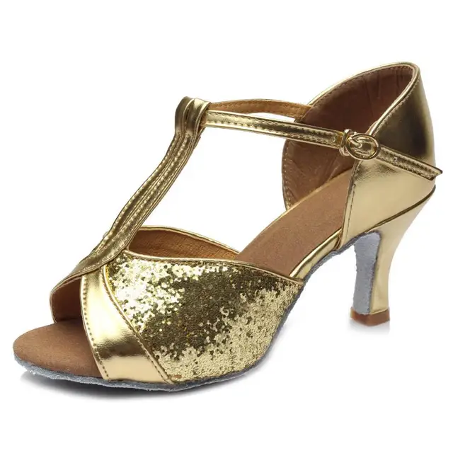 Hot selling Women Professional Dancing Shoes Ballroom Dance Shoes ...