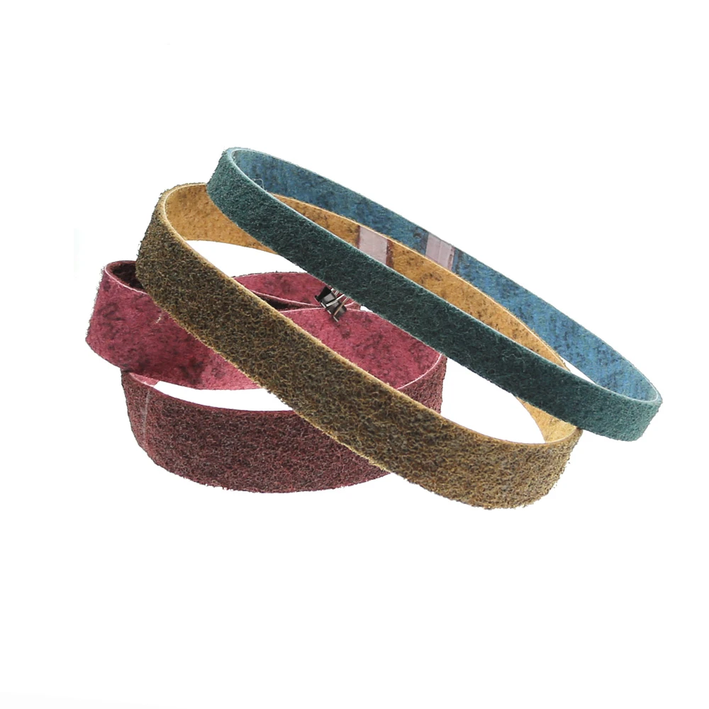 1 pc Non-woven Nylon Sanding Bands Very Coarse to Fine Fiber Abrasive Belts