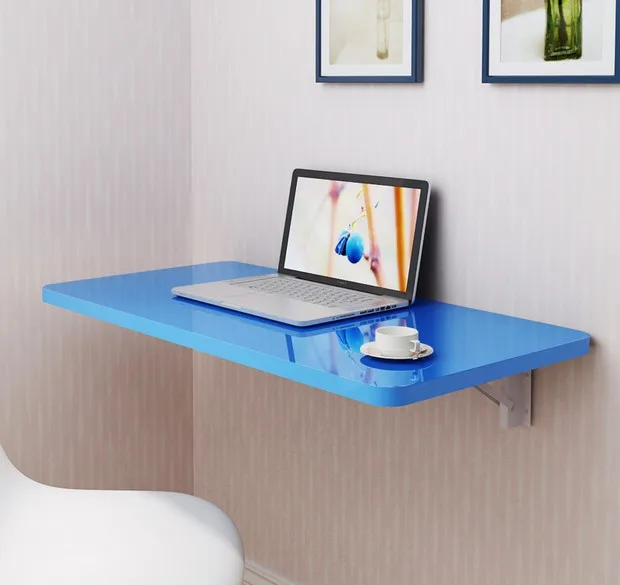Wall foldable table even computer desk wall study tables notes|table ...