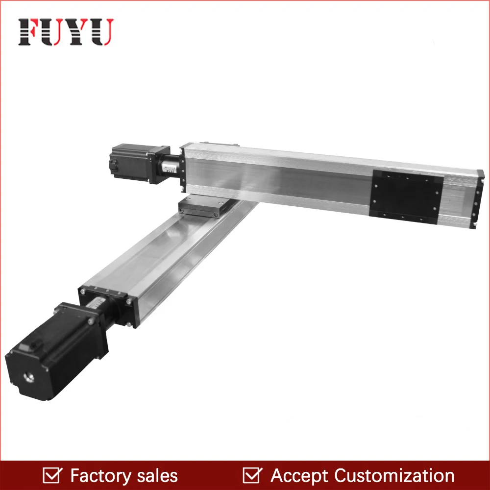 120mm width ball screw motorized linear slide rail stage module cnc ...