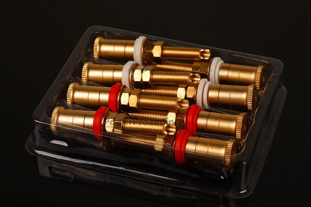 Speaker binding post terminals
