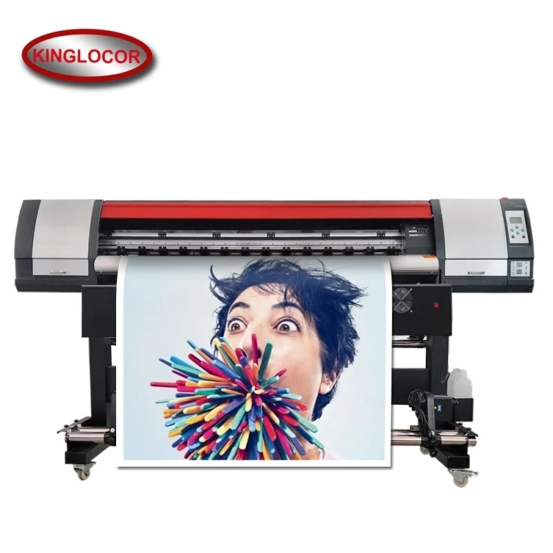 Professional Industrial 1.8M / 6Feet One XP600 Digital Printing Machine ...