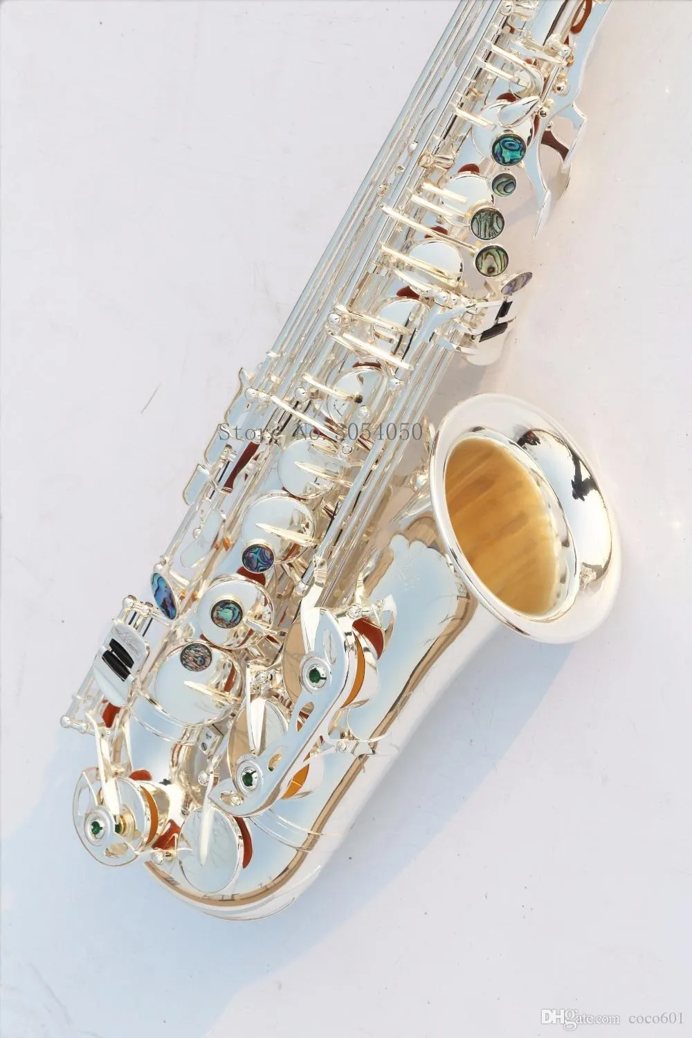 New High quality saxophone Silver E flat Alto Saxophone Promotion ...