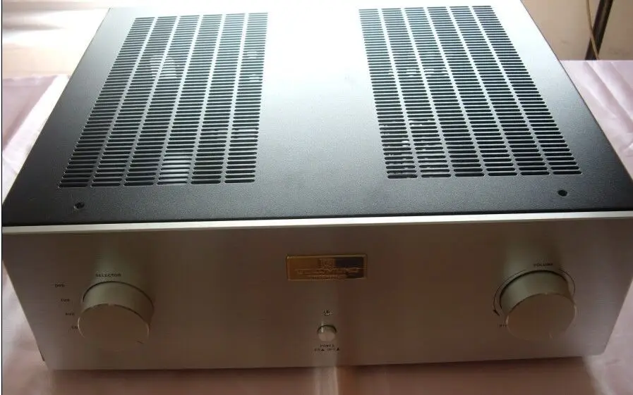 AMP 140B amplifier chassis /Iron aluminum chassis/Merge Amplifier ...