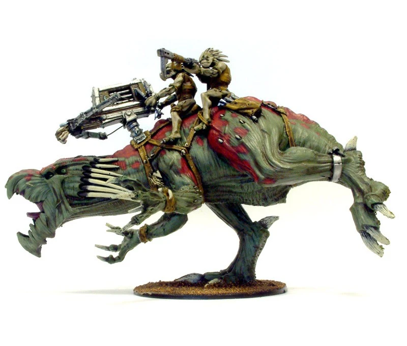 Forge World 40k Kroot Great Knarloc With Bolt Thrower Resin Models ...