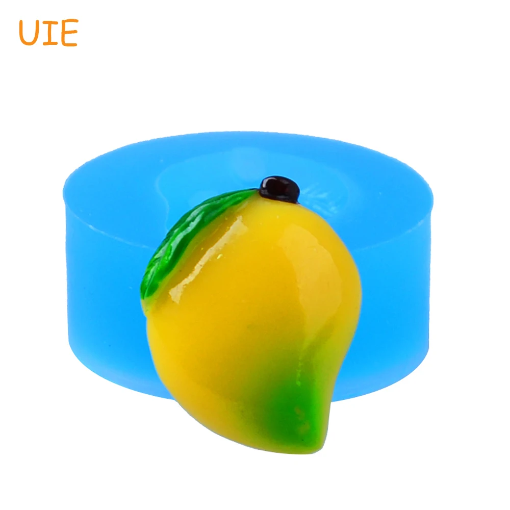 SYL115U 22mm Mango Flexible Silicone Mold Fruit Mold Cake Decoration ...