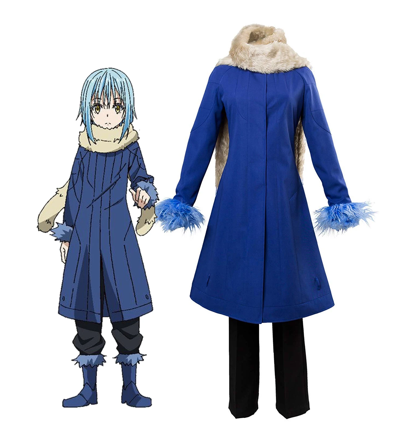 That Time I Got Reincarnated As A Slime Rimuru Tempest Cosplay Costume ...