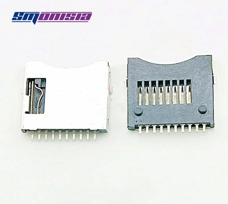 20pcs Not self bounce Micro TF Rough Card Slot Socket Simple TF Small ...