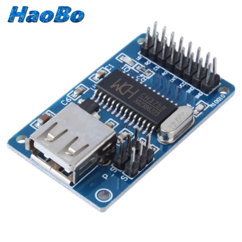 5PCS CH375B U DISK Read Write Module USB interface communication SPI interface Wholesale ...