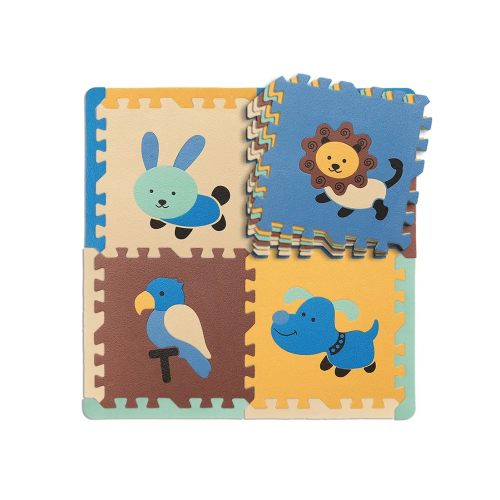 Animal EVA Foam Baby Toy Puzzle Play Mat Interlocking Game Exercise Gym ...