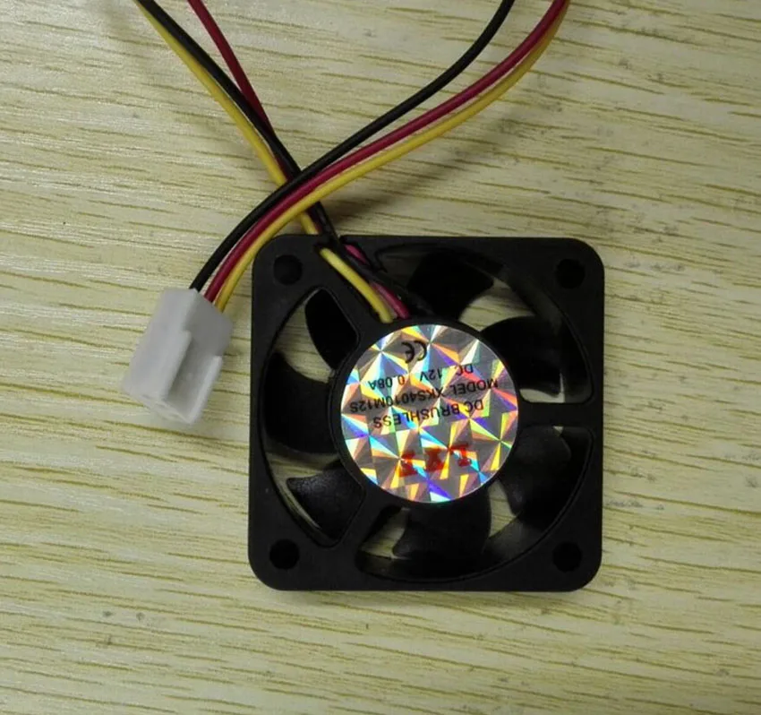 Black 3 Pin 12V 40mm 4010 4cm Brushless DC Fan PC Cooling Cooler Fan ...
