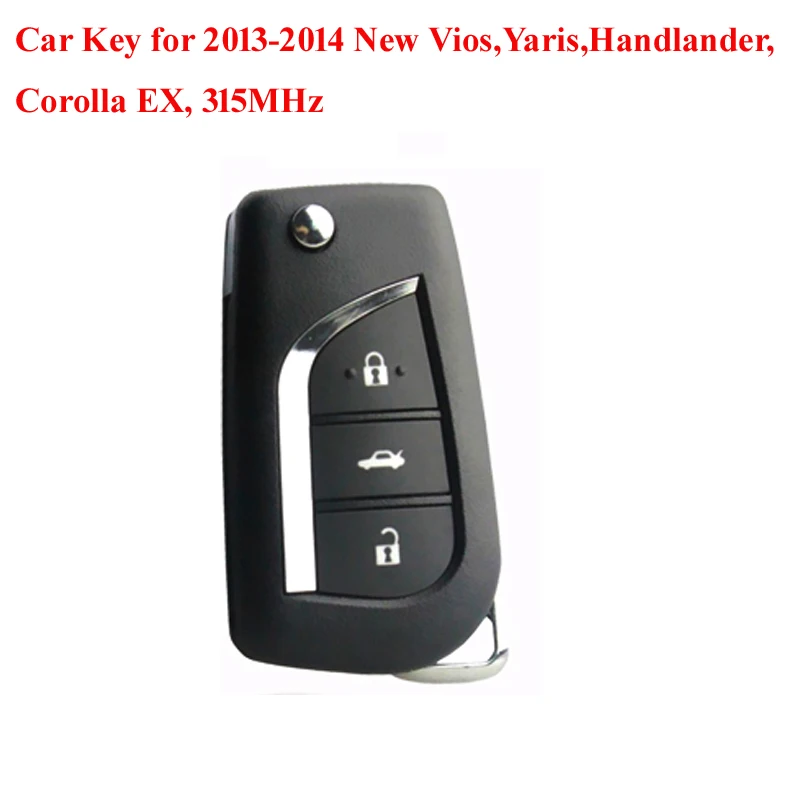 2013 2014 New Vios, Yaris,Handlander,CorollaEX universal car key ...