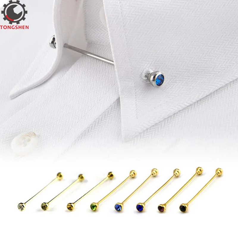 Conjunto de Pin de barra de Collar para corbata para hombre, Clips de ...