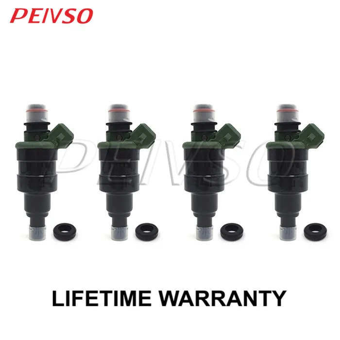 4x 23250 70010 23209 70010 Renovation fuel injector for TOYOTA EU ...