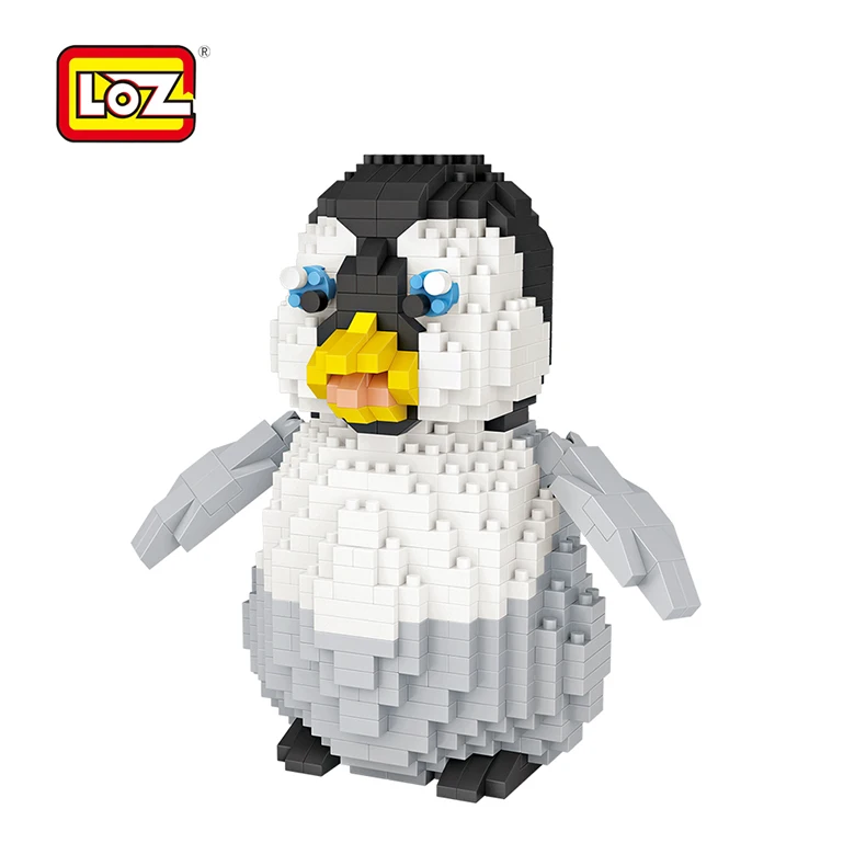 LOZ Building Block penguin Animals DIY Miniature Handmade Bricks ...