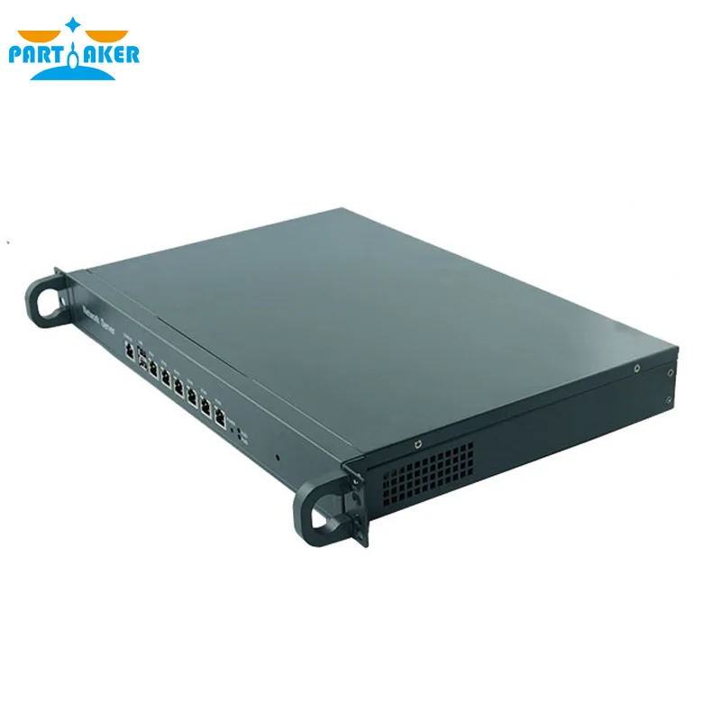 Max 80% OFF LGA1155 1U Rack Mount 6 gigabit LAN 2 Fiber Optic Port ...